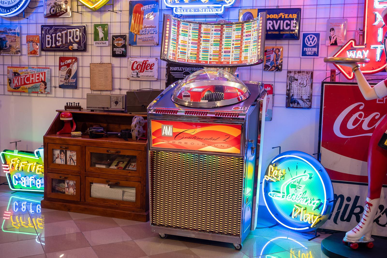Jukebox American Style - Jukebox Ami Continental 2 americano a Tasti